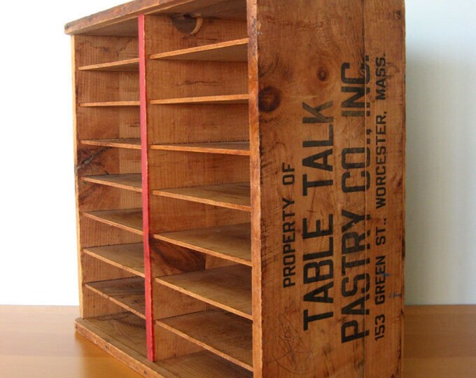 Vintage Tabletalk Pie Transport Crate - Etsy