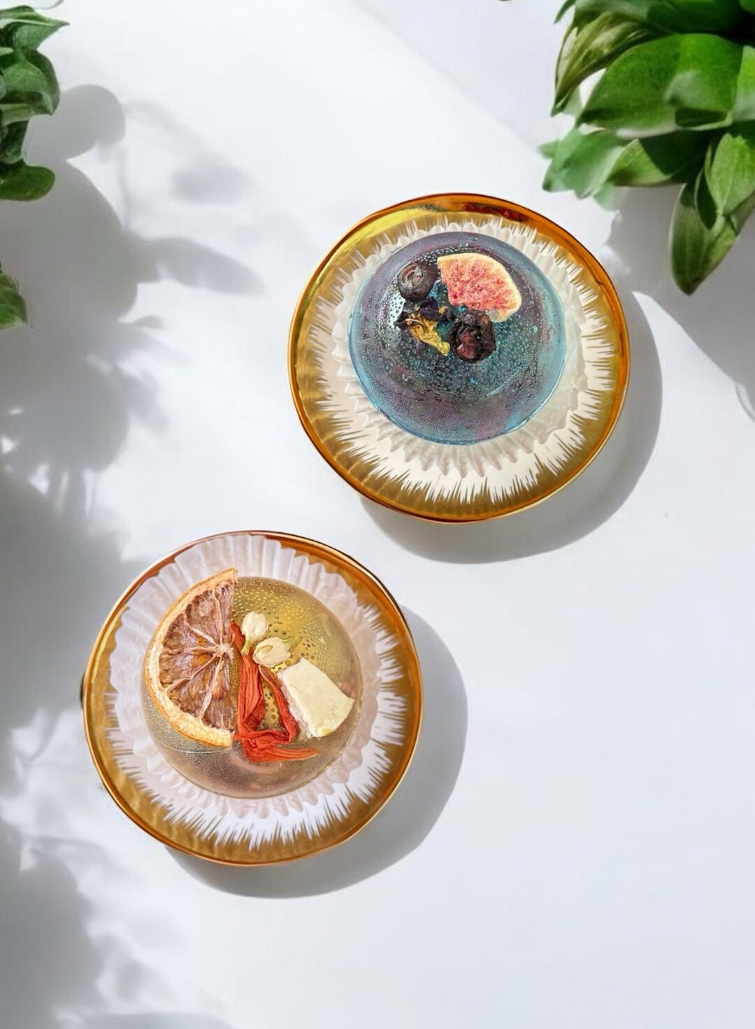 Floral Tea Bombs Set – Jasmine Sunset & Violet Moon, Sugar-free - Etsy