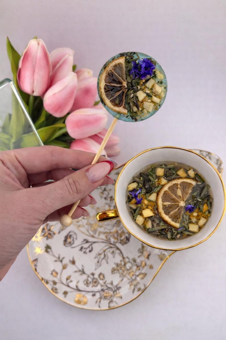 Sugar-free Green Tea Lollipop: Ginger Lemon Flavor - Etsy