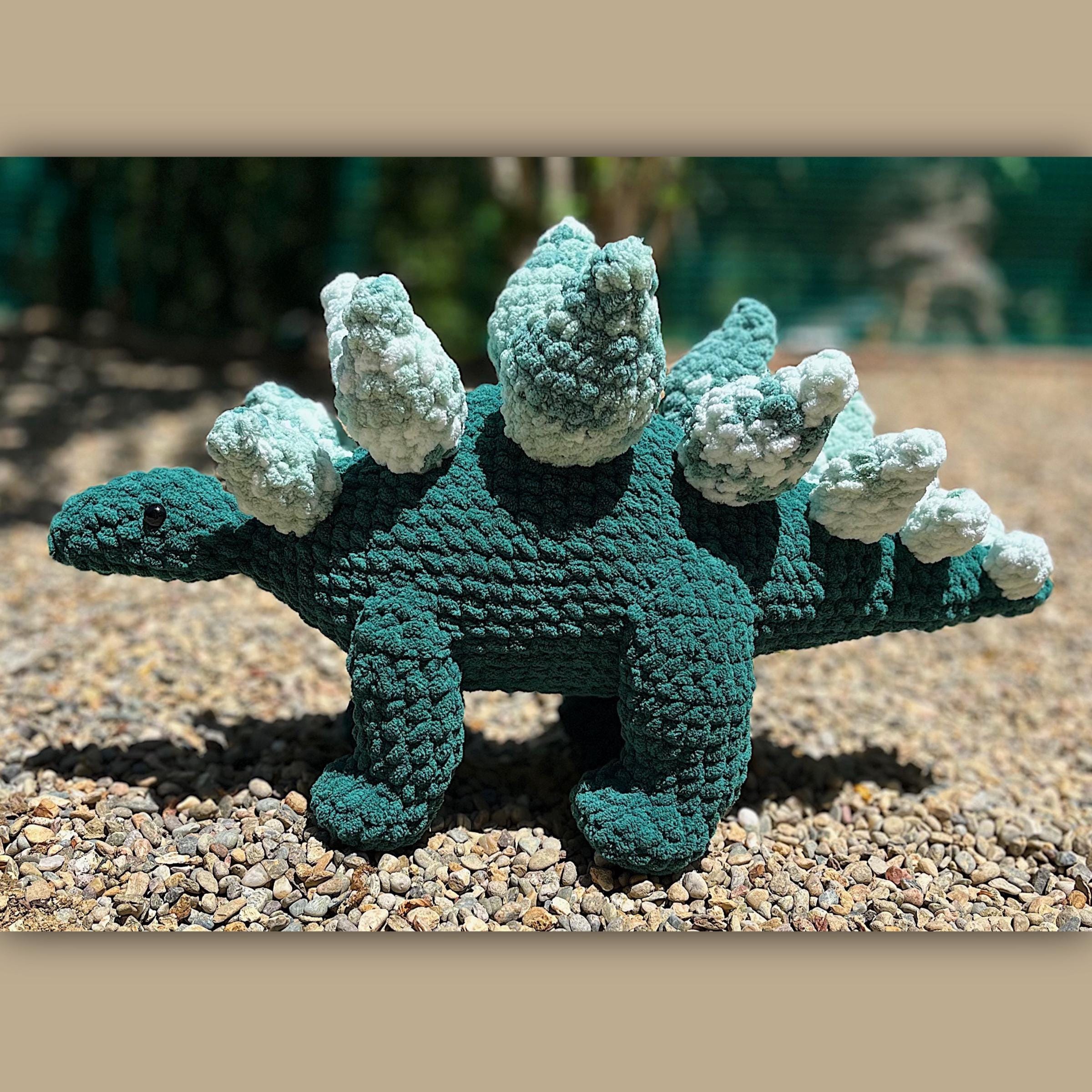 Sebastian the Stegosaurus Crochet Pattern – Amigurumi Dinosaur PDF ...