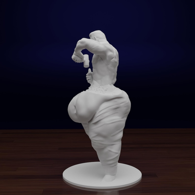 Handsome Self-made Man Sculpture |3D Printed Statue - Etsy Ireland