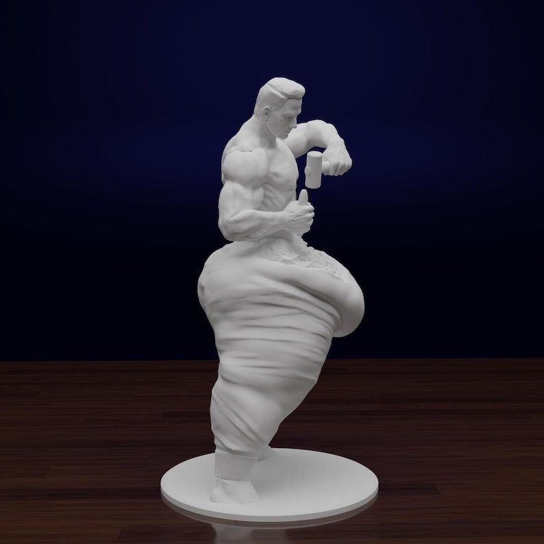 Handsome Self-made Man Sculpture |3D Printed Statue - Etsy Ireland