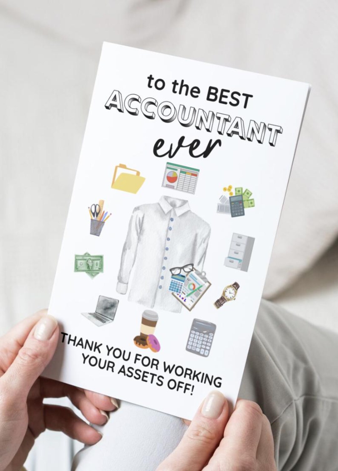 Accountant Appreciation Card – Funny Accounting Day Card – CPA Thank ...