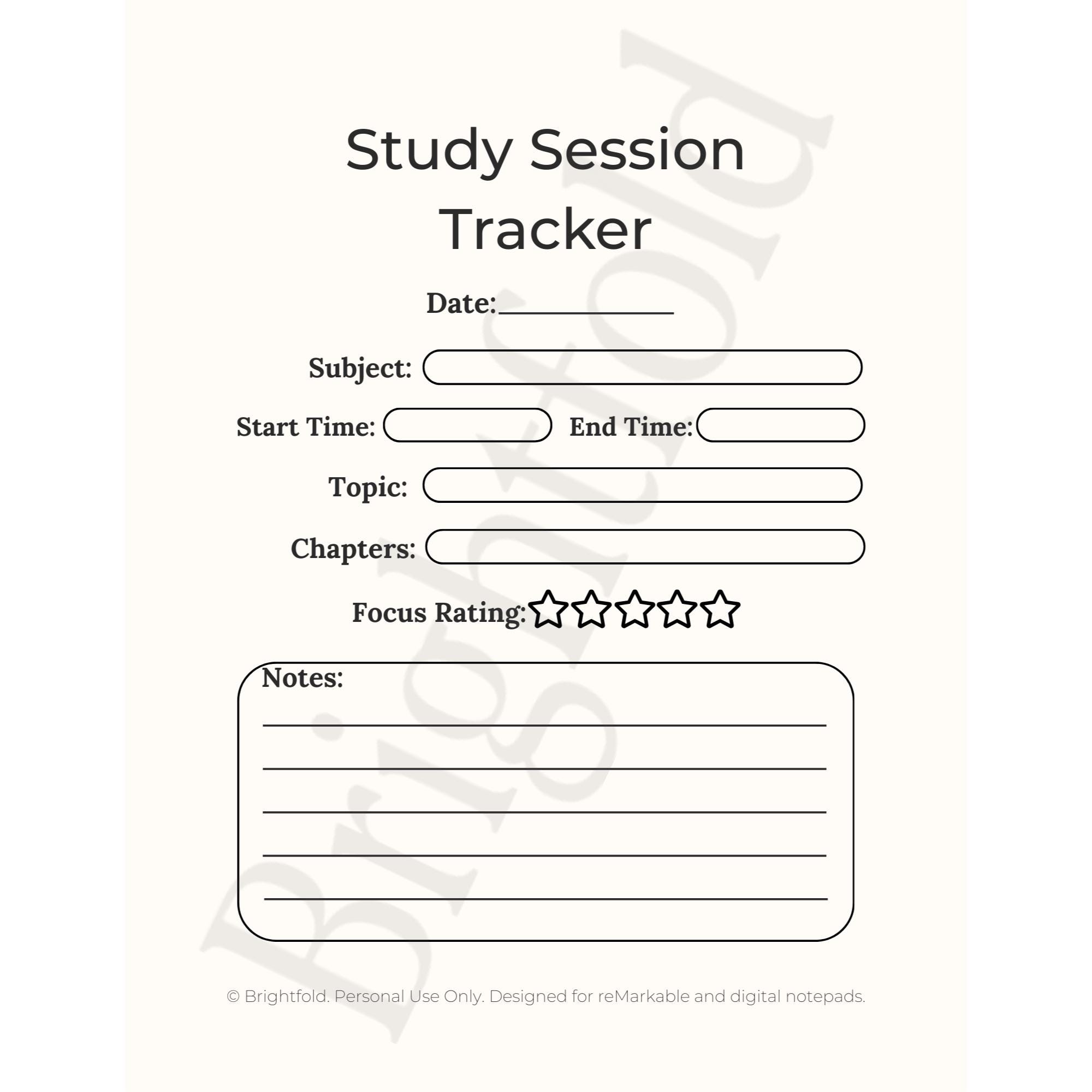Finals Survival Kit • Digital Study Planner for Students • Study ...