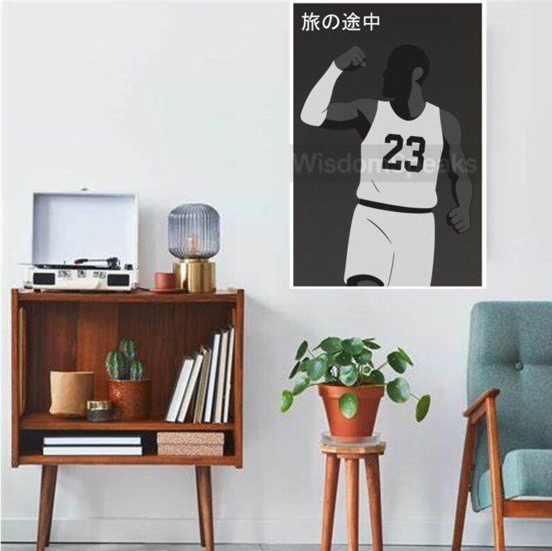 Lebron James - Anime Style - Printable 8 X 10 in Poster - Digital ...