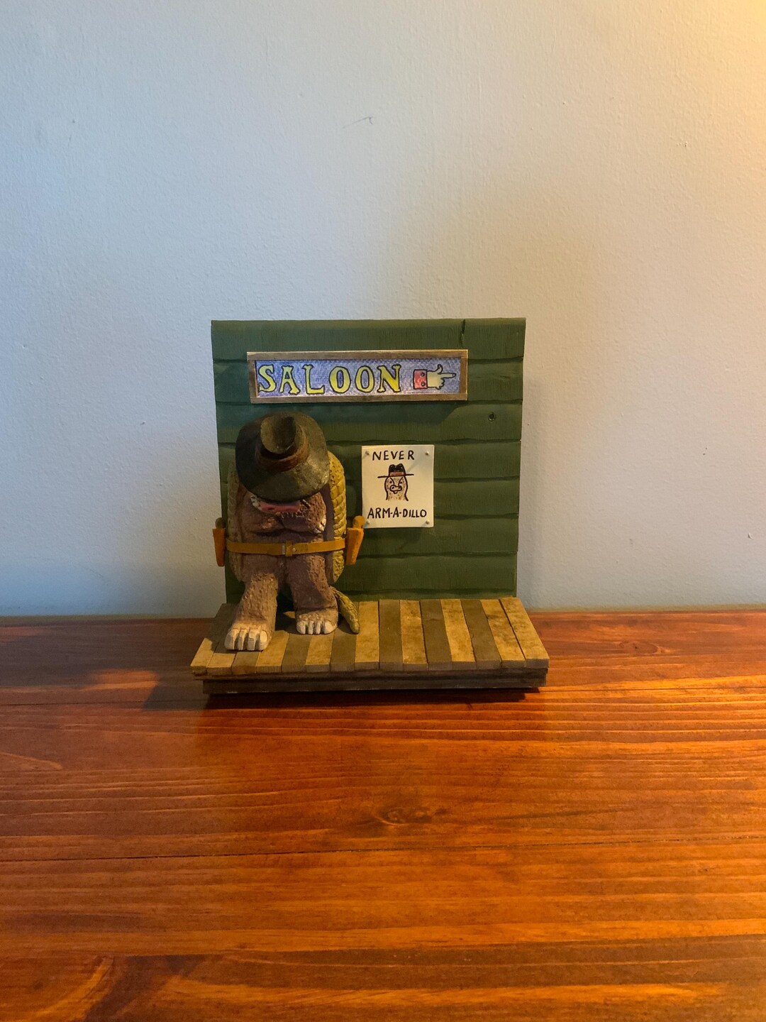 Wooden Arm-a-dillo Sculpture Hand Made by Steve - Etsy