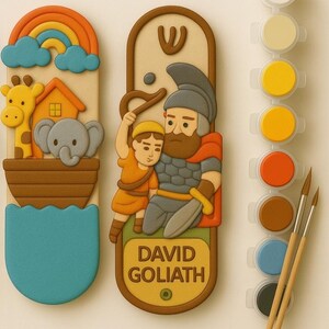DIY Kids Mezuzah Craft Kit – Torah-themed, Paint Your Own - Etsy