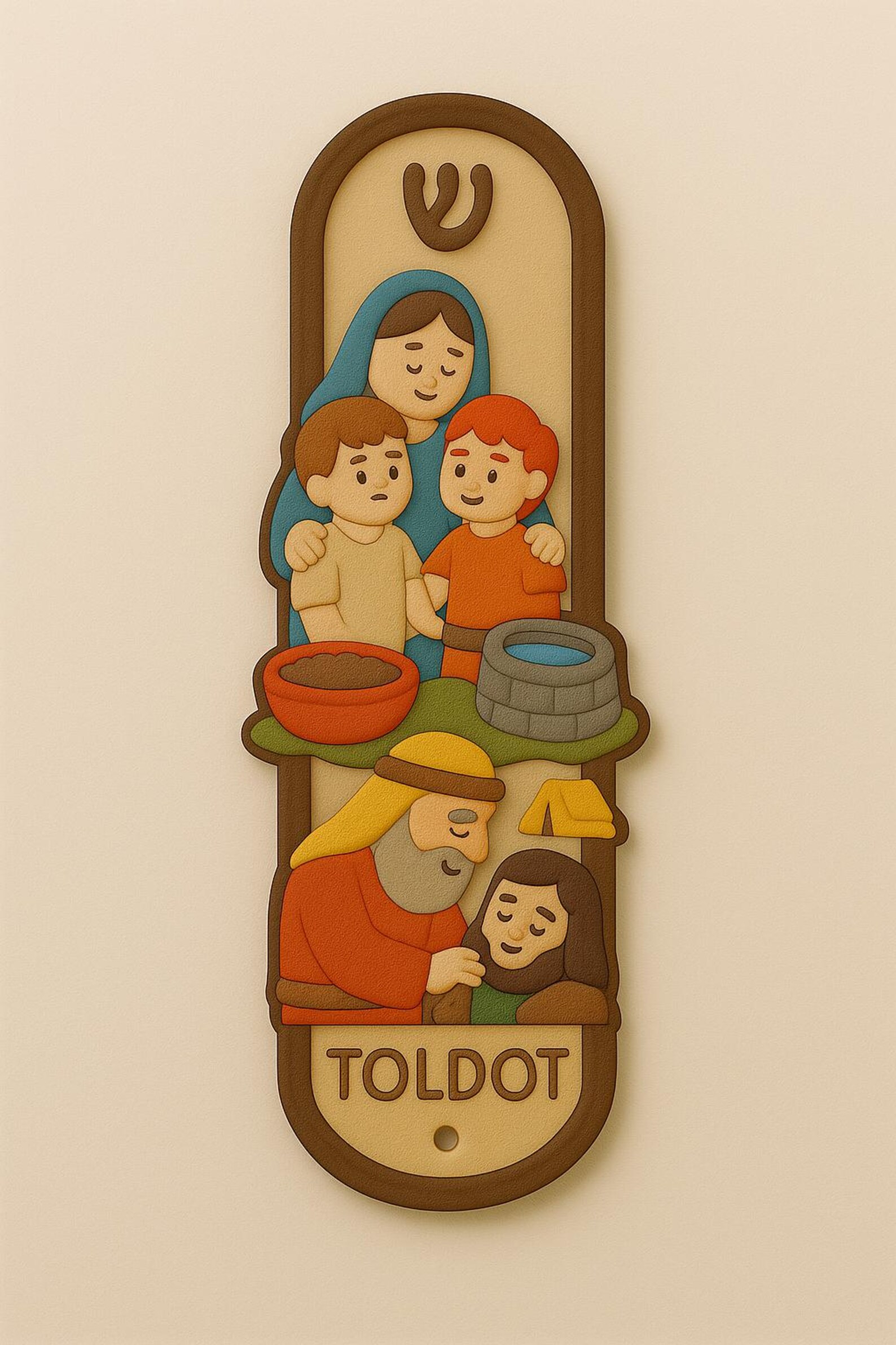 DIY Kids Mezuzah Craft Kit – Torah-themed, Paint Your Own - Etsy