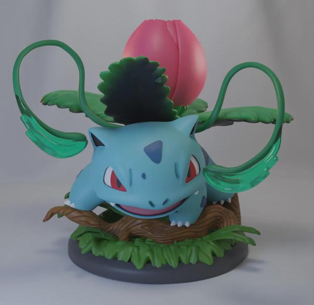 Pokemon Bulbasaur STL File for 3D Printing High-quality 3D Model ...