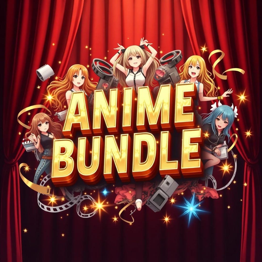 Anime Girls STL Bundle Gigh Quality 3D Printable - Etsy