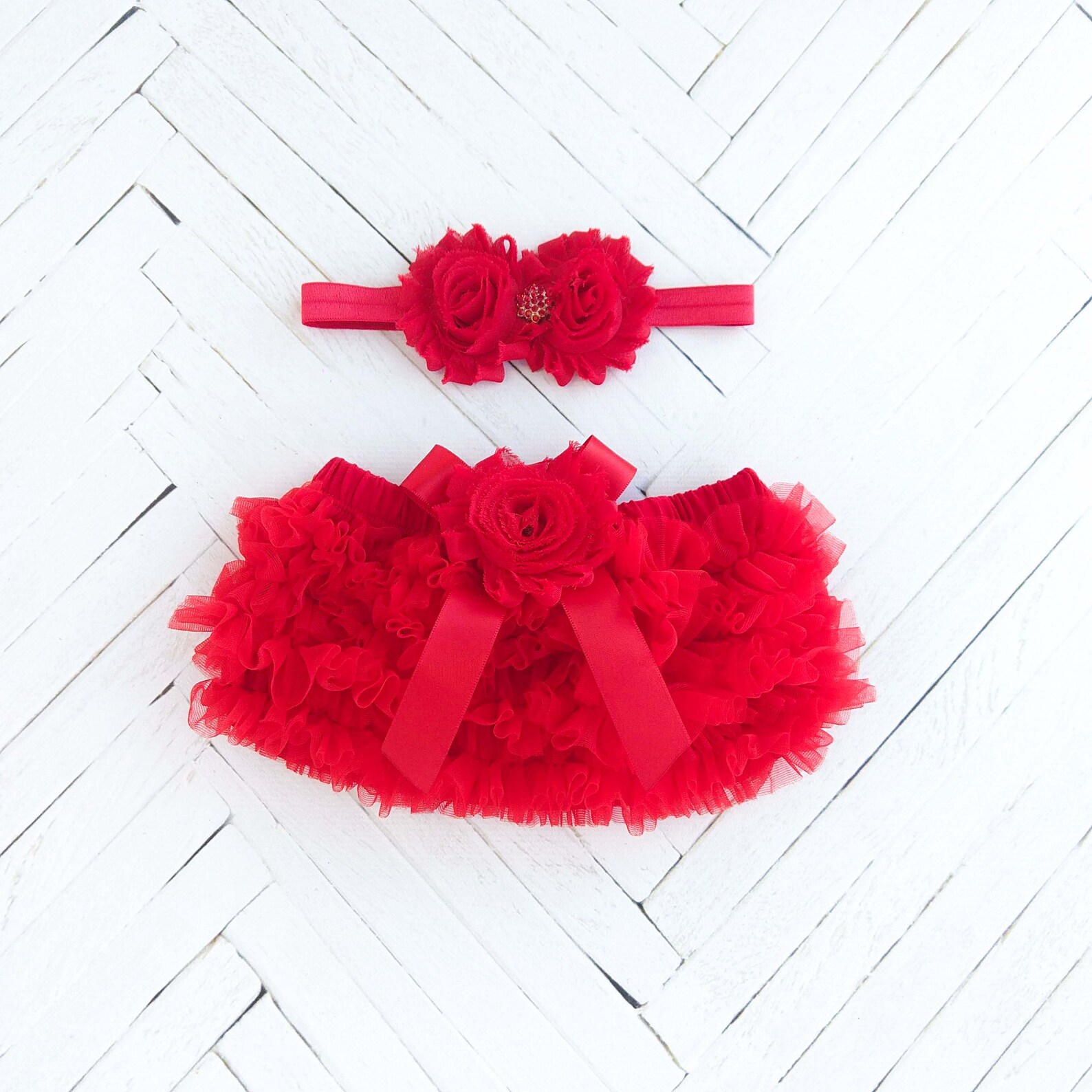 Red Baby Bloomer Christmas Bloomer Set Red Ruffle Bloomer | Etsy