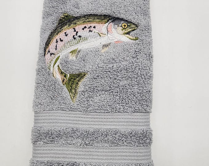 Personalized Fish Bath Towel . Custom Towels. Fish Towels ...