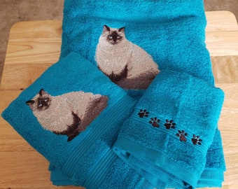 Cat Bath Towel | Etsy