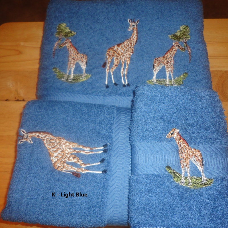 Giraffe Bath Towel - Etsy