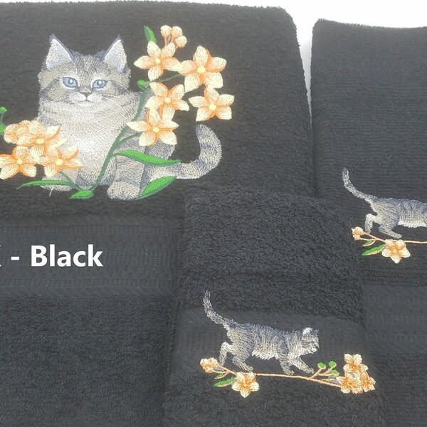 Cat Towels - Etsy