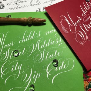 Handwritten Letter From Santa Custom Santa Letter in - Etsy