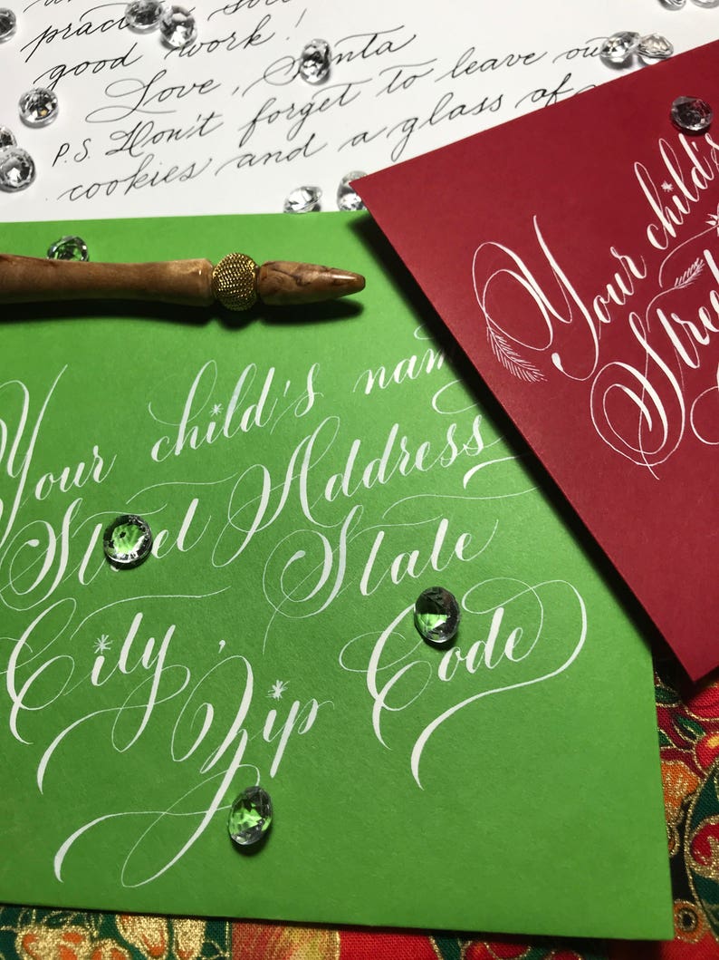 Handwritten Letter From Santa Custom Santa Letter in - Etsy