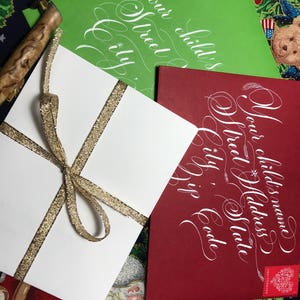 Handwritten Letter From Santa Custom Santa Letter in - Etsy