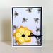 Bumblebee and Flower Blank Handmade Note Card Greeting Card - Etsy