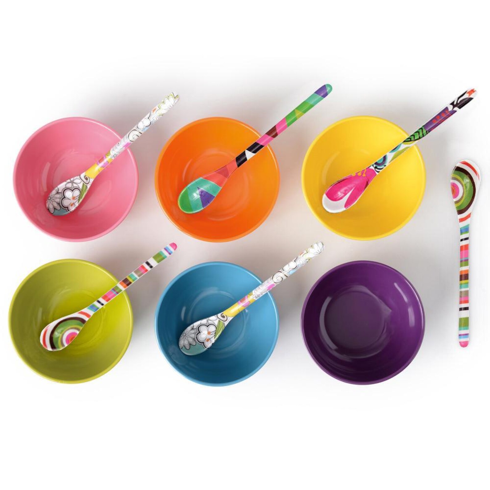 Assorted Dessert Spoon Set - Etsy