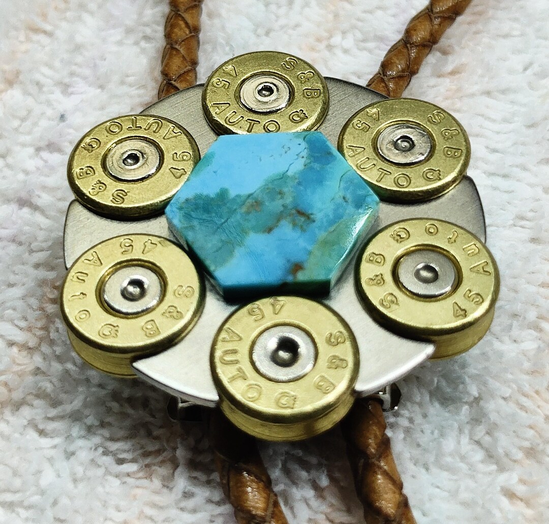 SPINNING BULLET BOLO Tie - Etsy