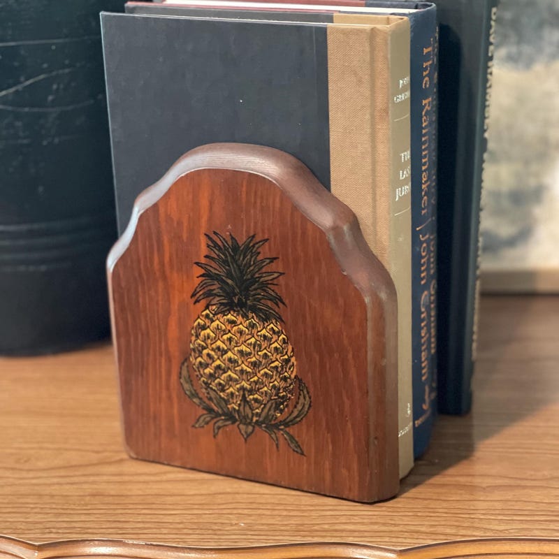 Pineapple Bookends - Etsy