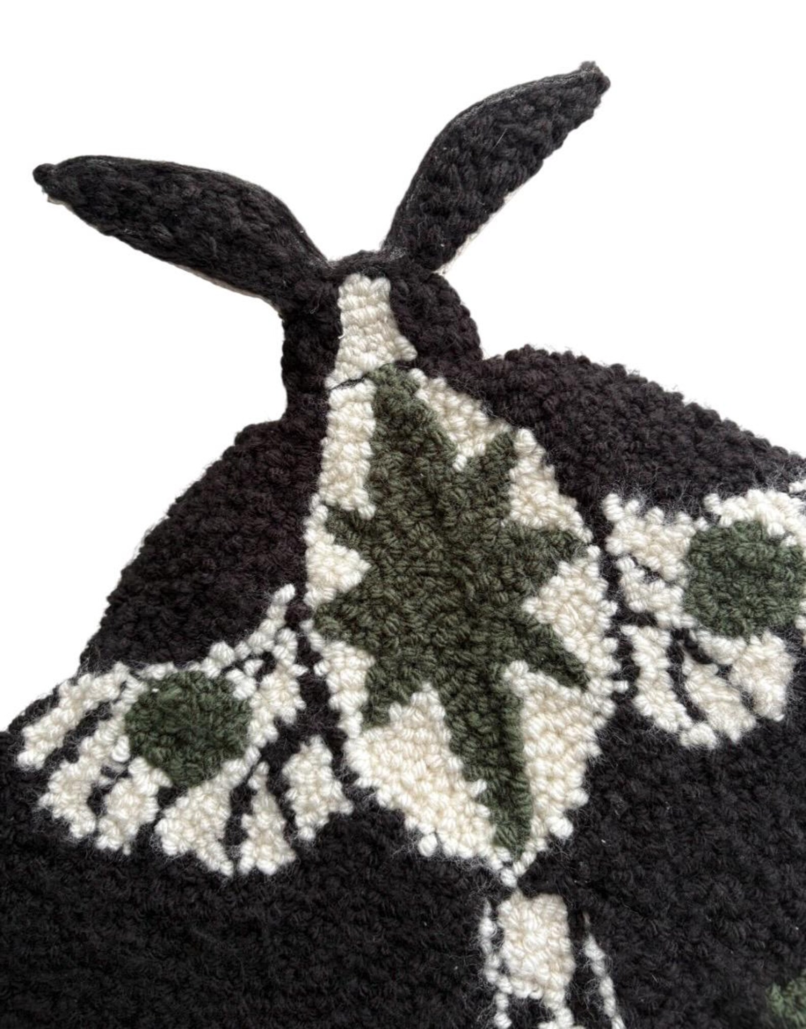 Wall Hand Tufted Rug Moth Green - Etsy