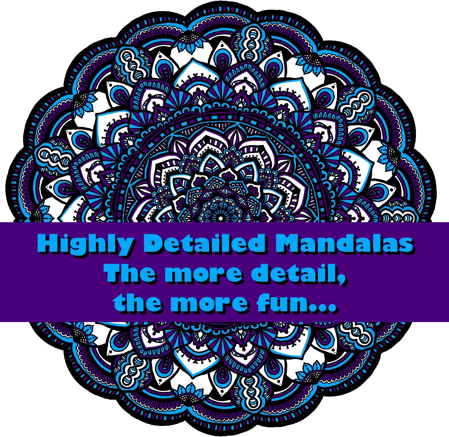 Mandala Coloring Book - Etsy