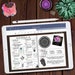 Denver Grid Digital Bullet Journal - Etsy