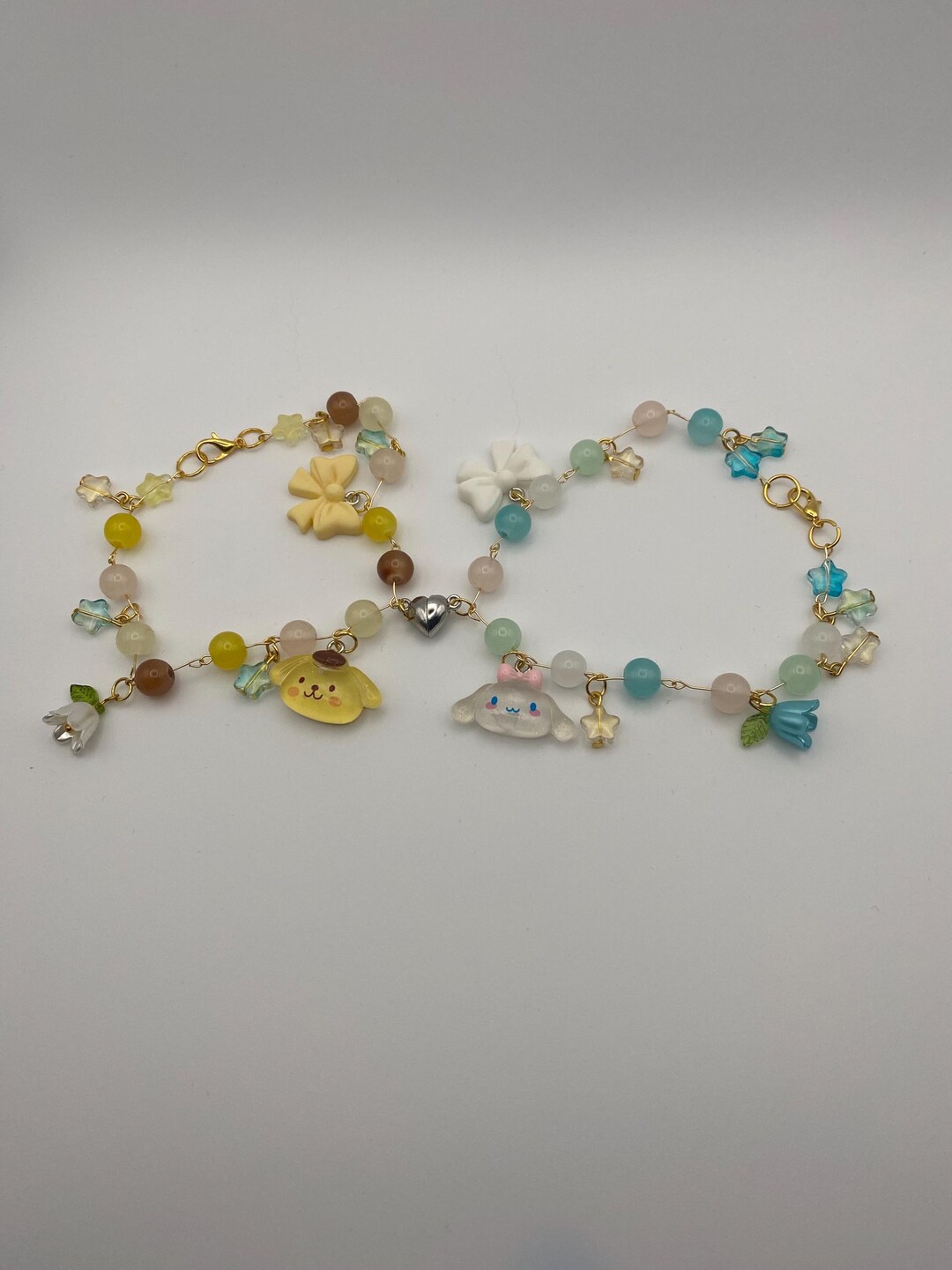 Interlocked Cartoon Dog Friendship Bracelets - Etsy