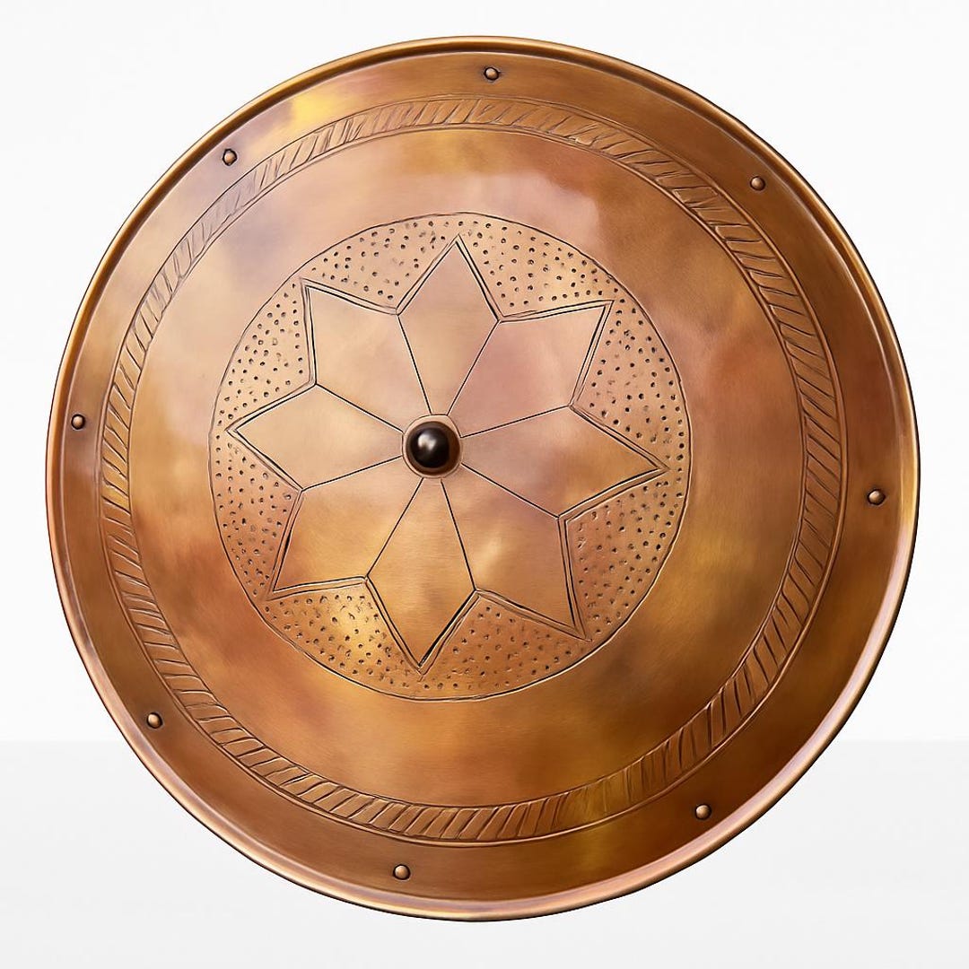 Greek Warrior Shield Replica – Medieval Trojan Troy Shield – Handmade ...