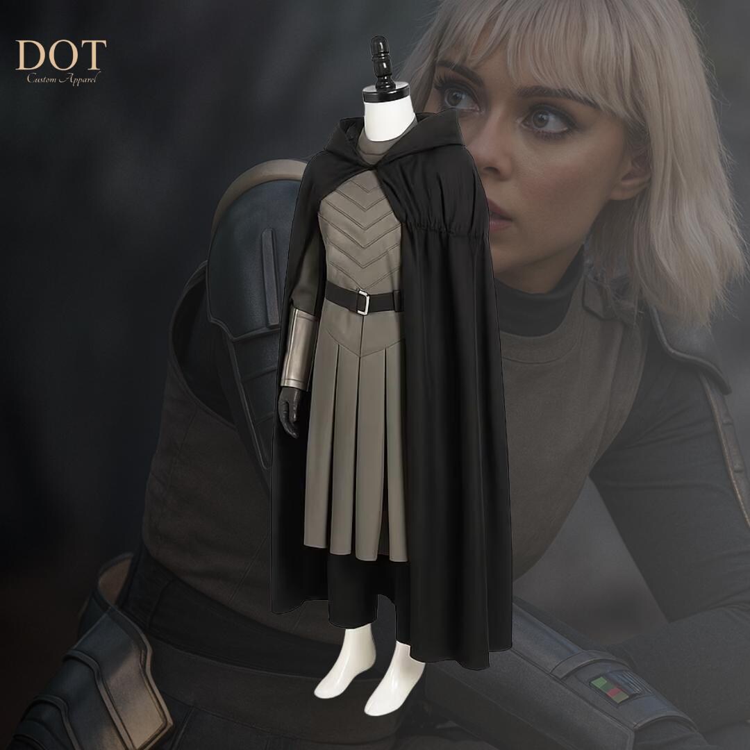 Shin Hati Costume: Star Wars Ahsoka Cosplay Armor With Cape - Etsy