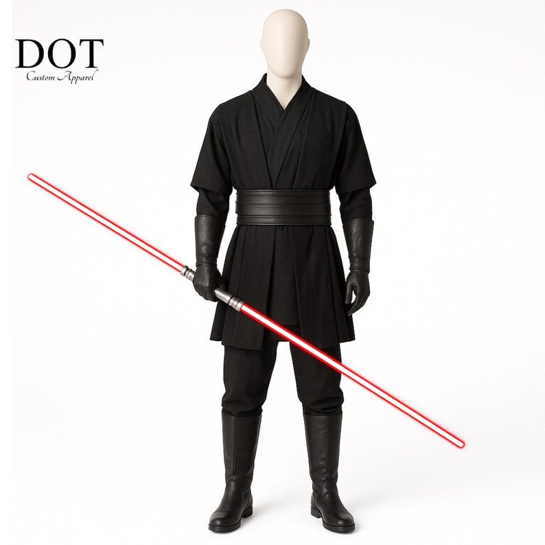 Darth Maul Inspired Wool Sith Cosplay Costume: Star Wars Dark Side ...