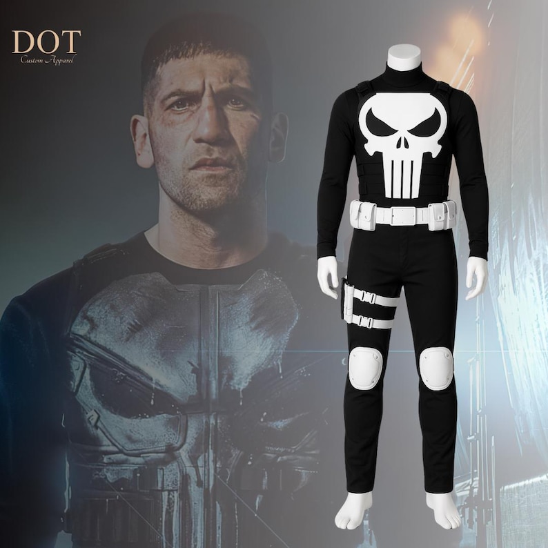 The Punisher Tactical Cosplay Suit – Inspired by Marvel’s Vigilante ...