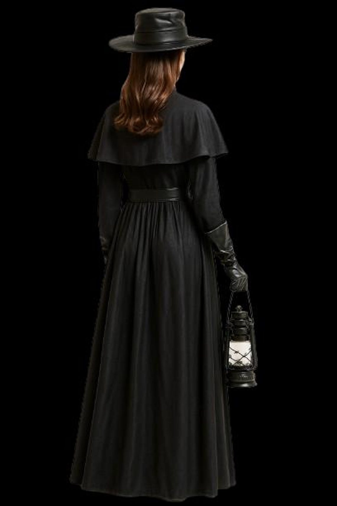 Plague Doctor Costume: Canvas Cloak, Leather Mask & Accessories - Etsy