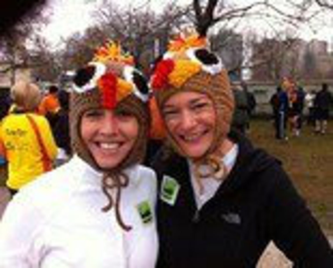 Turkey Hat Turkey Trot Hat Adult Turkey Hat Thanksgiving - Etsy