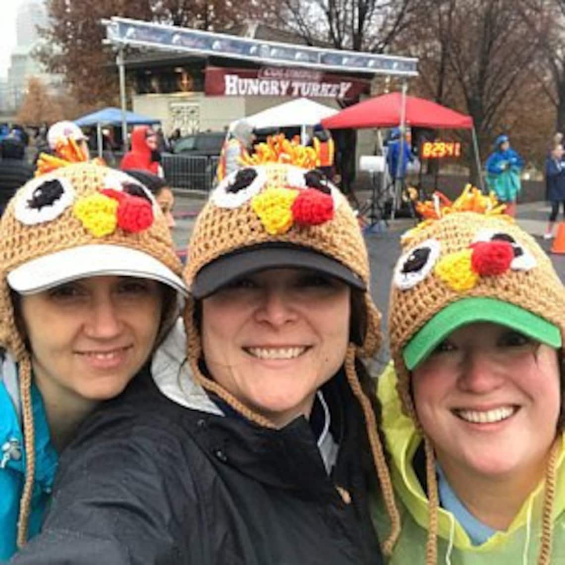 Turkey Hat Turkey Trot Hat Adult Turkey Hat Thanksgiving - Etsy