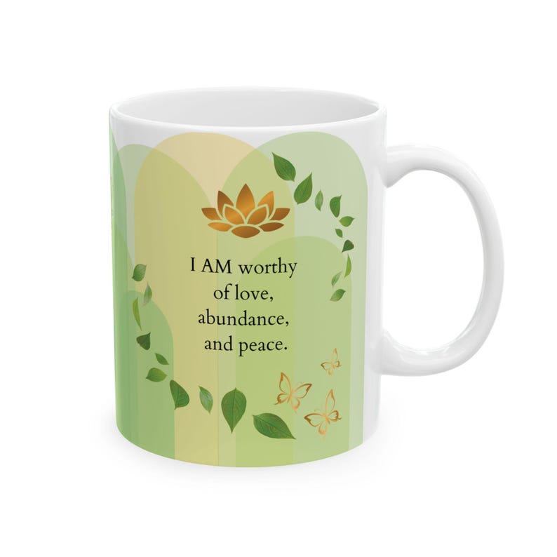 I AM Affirmation Mug: Spiritual Self-love Coffee Cup - Etsy