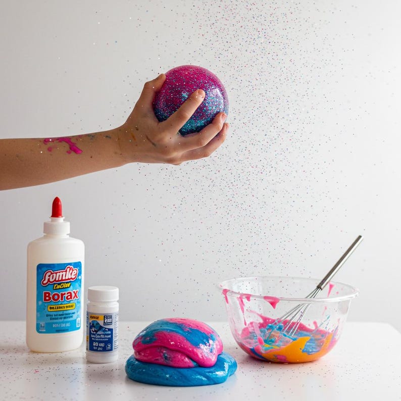 DIY Glitter Bouncy Balls - Etsy