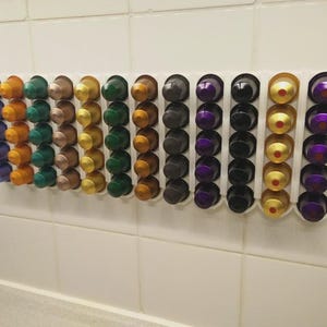 3D Printed Nespresso Capsule Holder – Wall Mount Coffee Pod Organizer ...