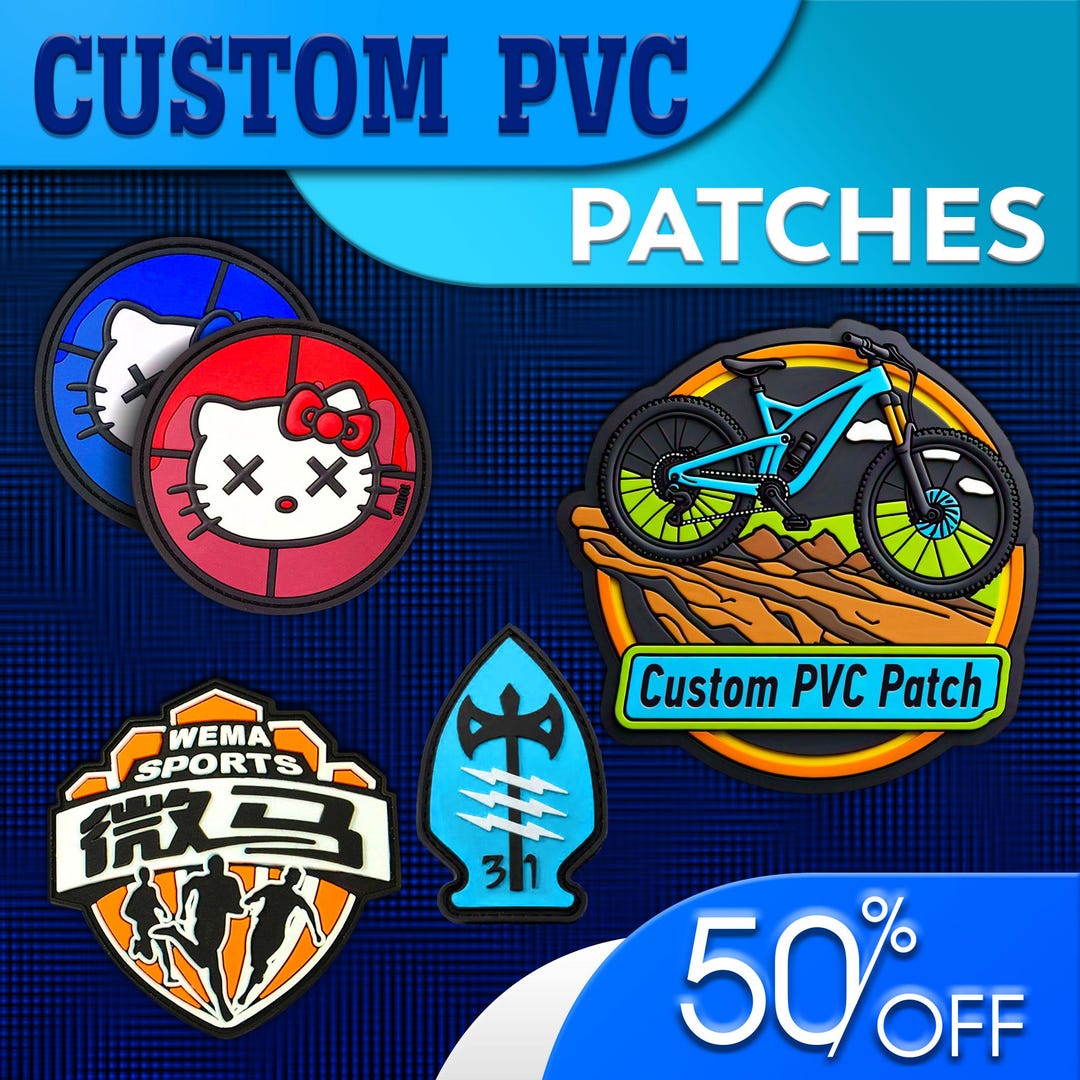 Custom PVC Patch |custom Logo Patches | Rubber Patches | Tactical ...