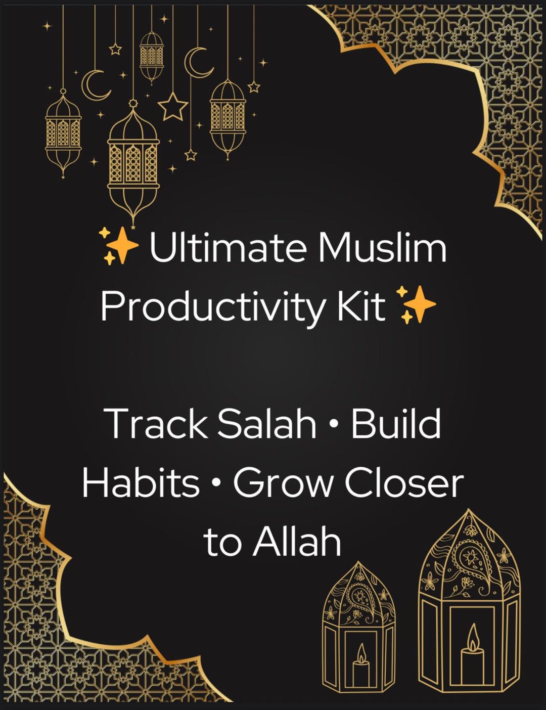 Ultimate Muslim Productivity Kit - Etsy