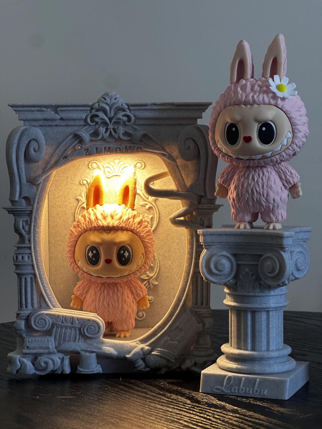 Labubu, Zimomo, Mokoko Roman Light Box Display - Etsy