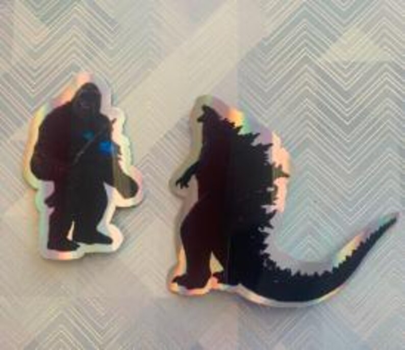 GODZILLA 8 Kaiju STICKER PACK New Godzilla Godzilla Vs Kong King of ...
