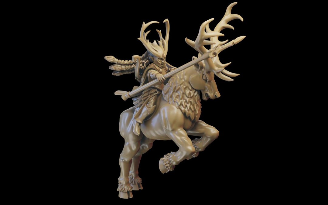 Great Stag - Wood Elves - Ilhadiel - Etsy