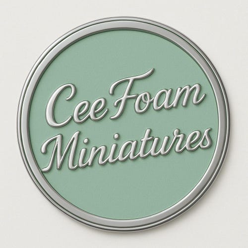 CeeFoamMiniatures - Etsy
