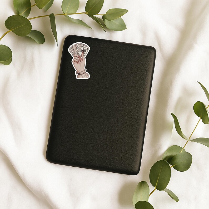 Tarot Card Hand Sticker | Witchy Tarot Sticker | 2 Inch Shiny Vinyl ...