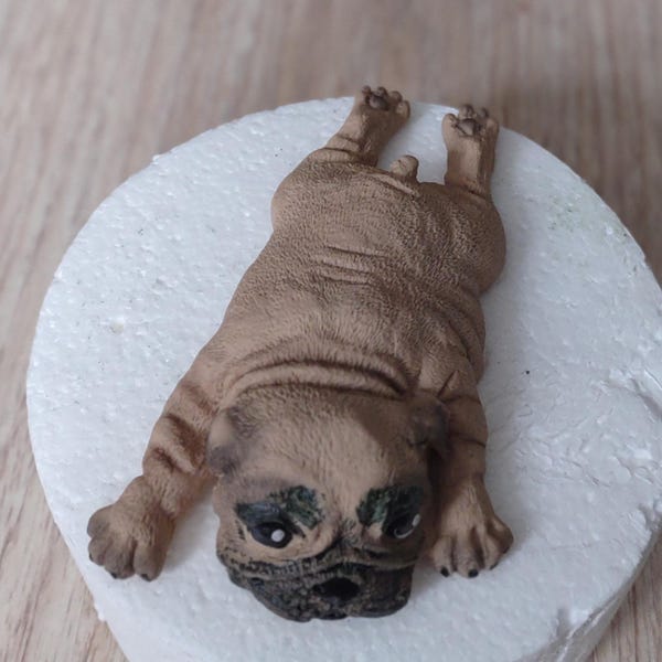Pug Cake Topper - Etsy