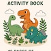 Dinosaur Activity Book for Kids Ages 3-5 | Shapes, Counting, and Mazes ...