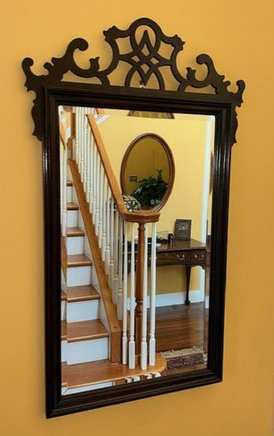 Vintage BOMBAY Chippendale Style Mirror 37" High - EXCELLENT CONDITION ...